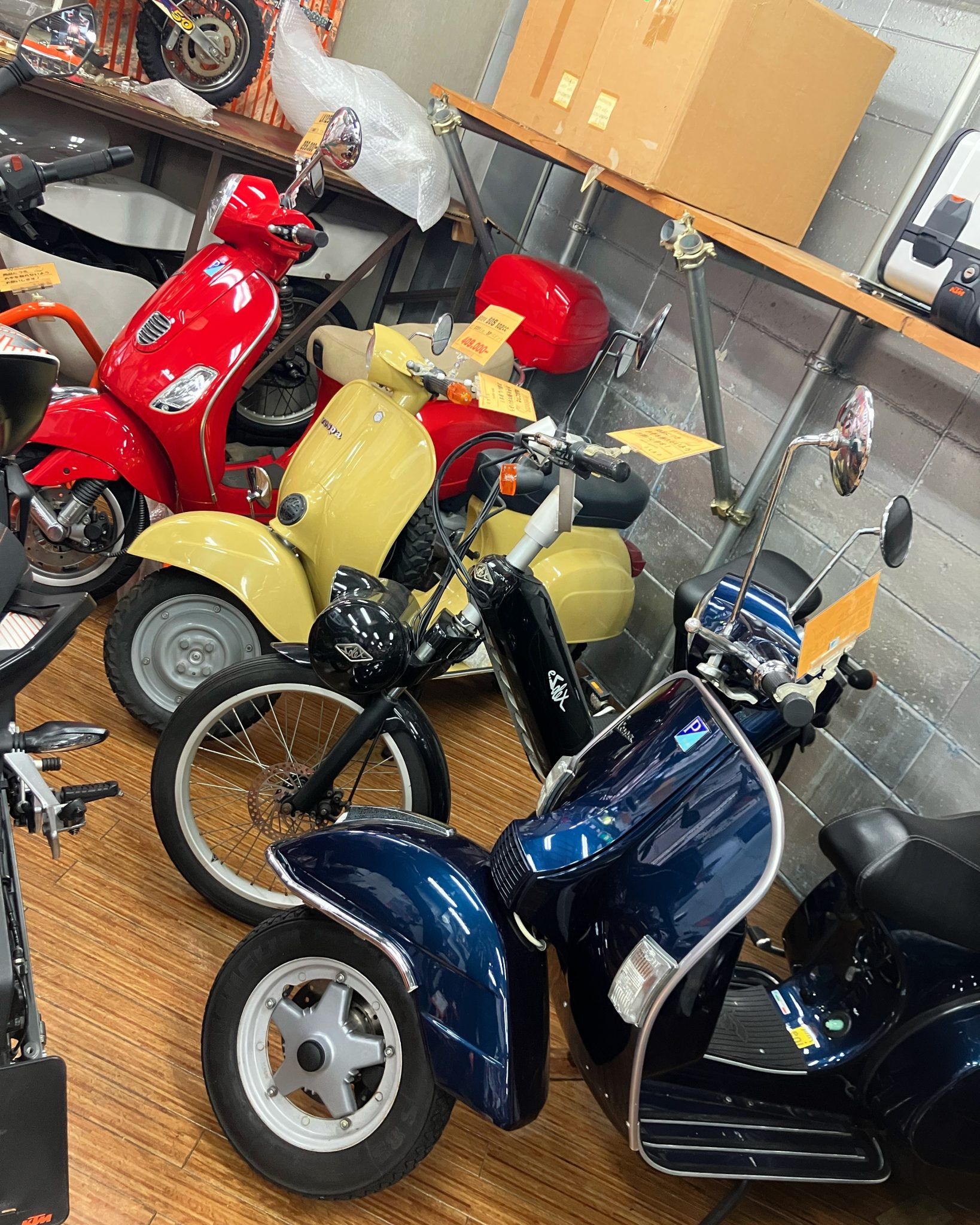 ベスパとE-SOLEX！ | モトスポーツ GLAD のスタッフブログ